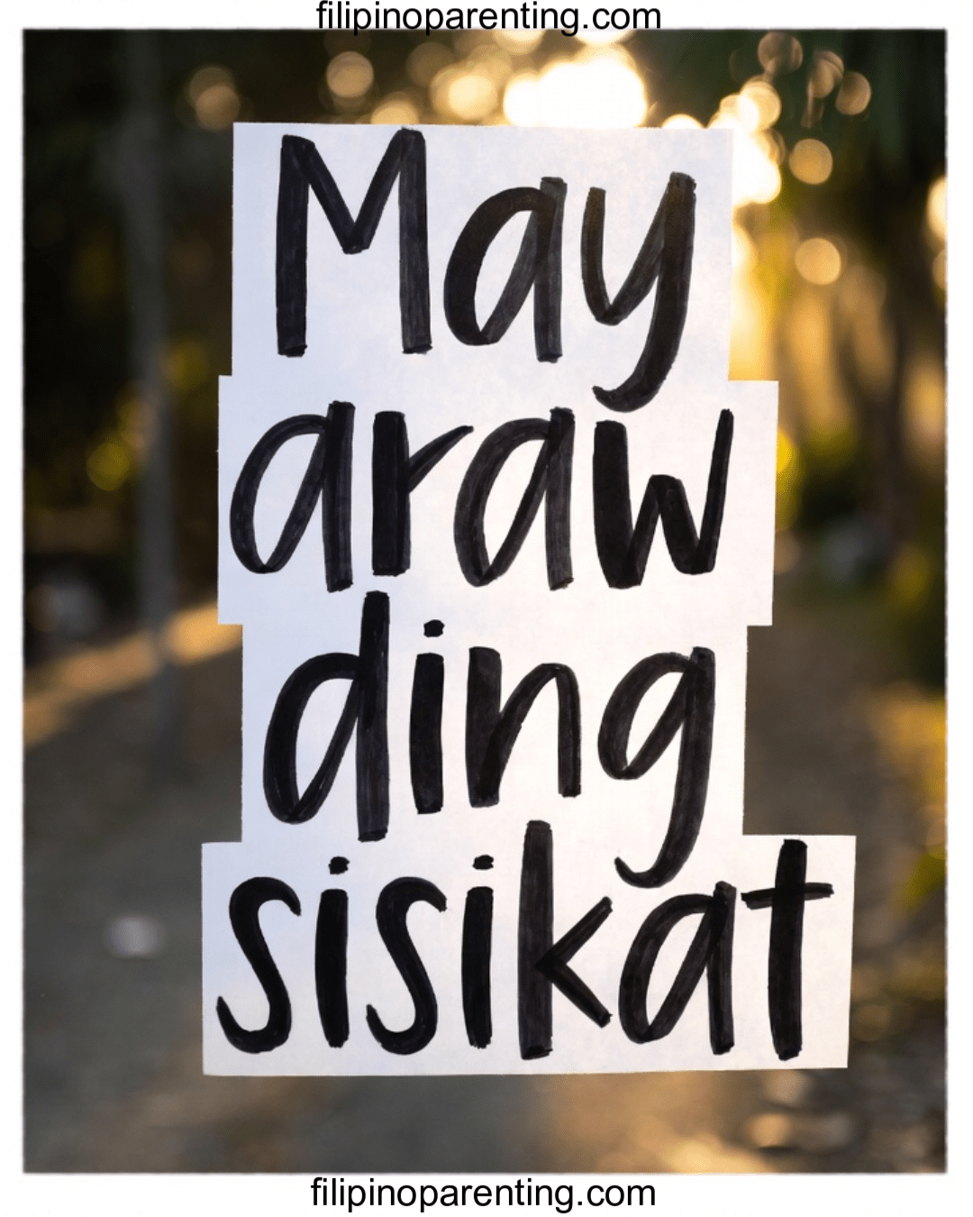 Tagalog Proverbs About Hope and Second Chances