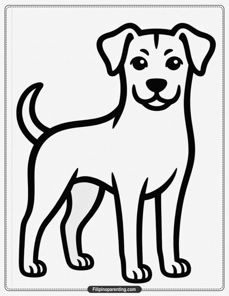 4 Free Aso Coloring Pages (Printable Filipino Dog Designs for Kids ...