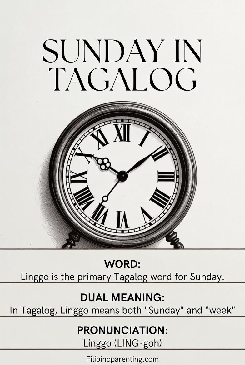 15 Essential Sunday in Tagalog Phrases: A Guide to Heartfelt Traditions