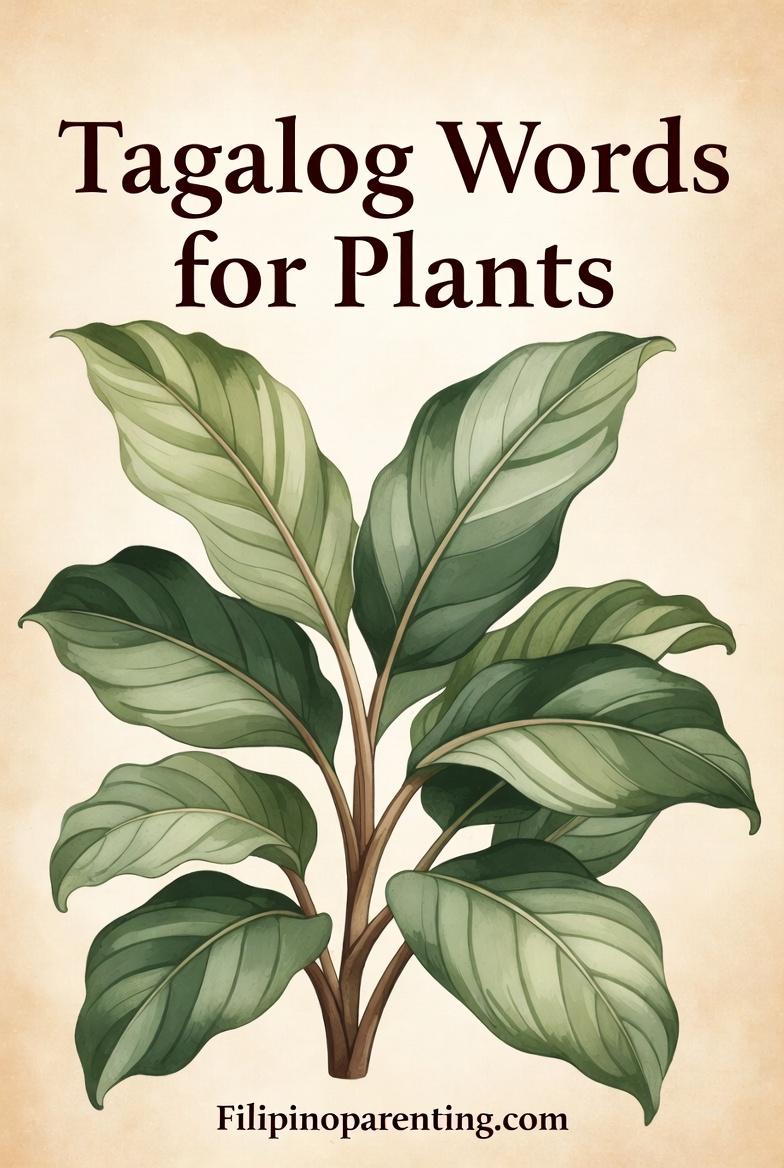 Tagalog Words for Plants: 15 Beautiful Filipino Plant Names Every ...