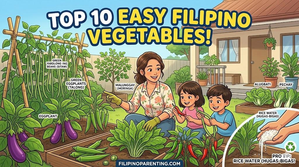 Filipino Vegetable Gardening: 10 Essential Vegetables for Your Backyard 🌱